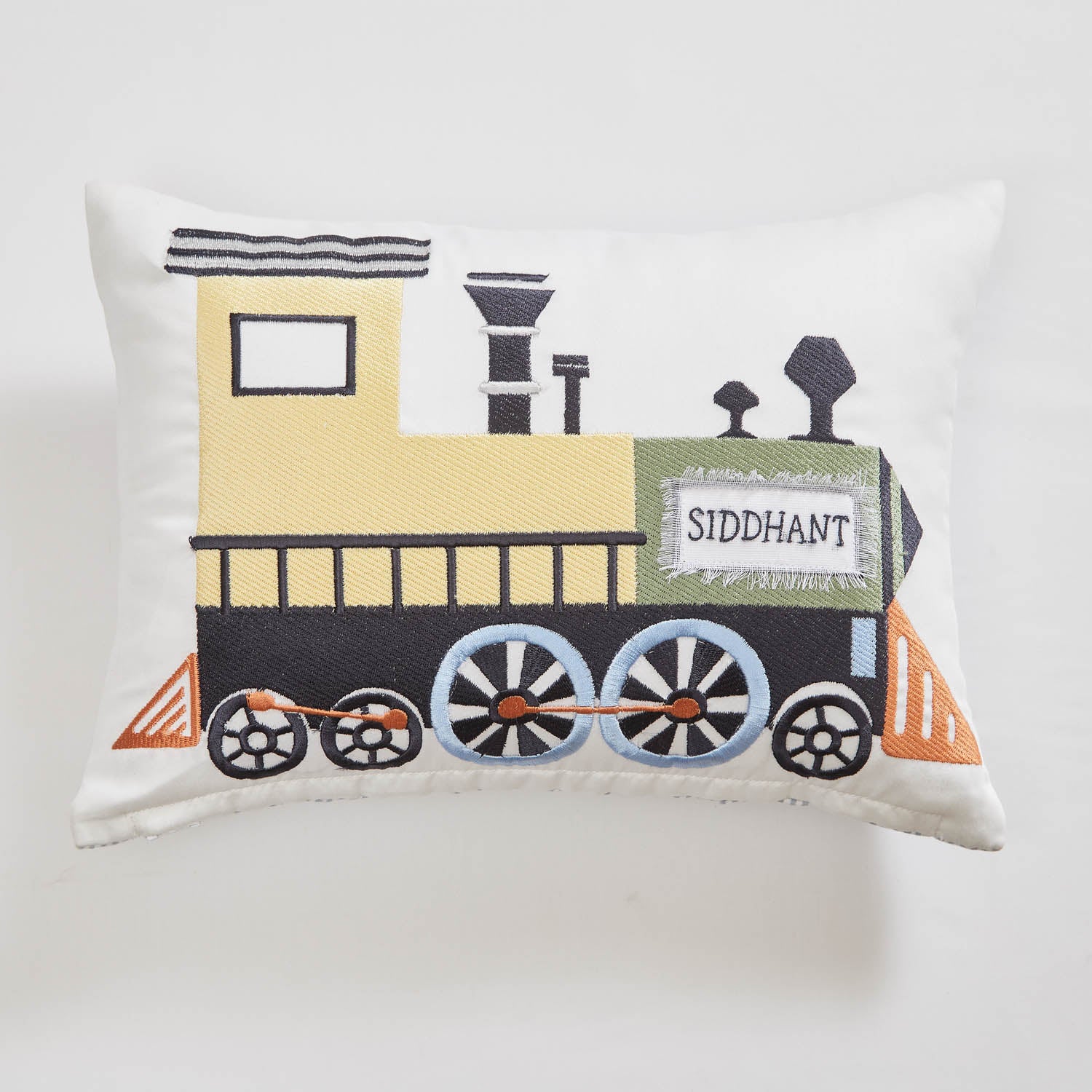 Train Rectangle Cushion – Annasimona Kids