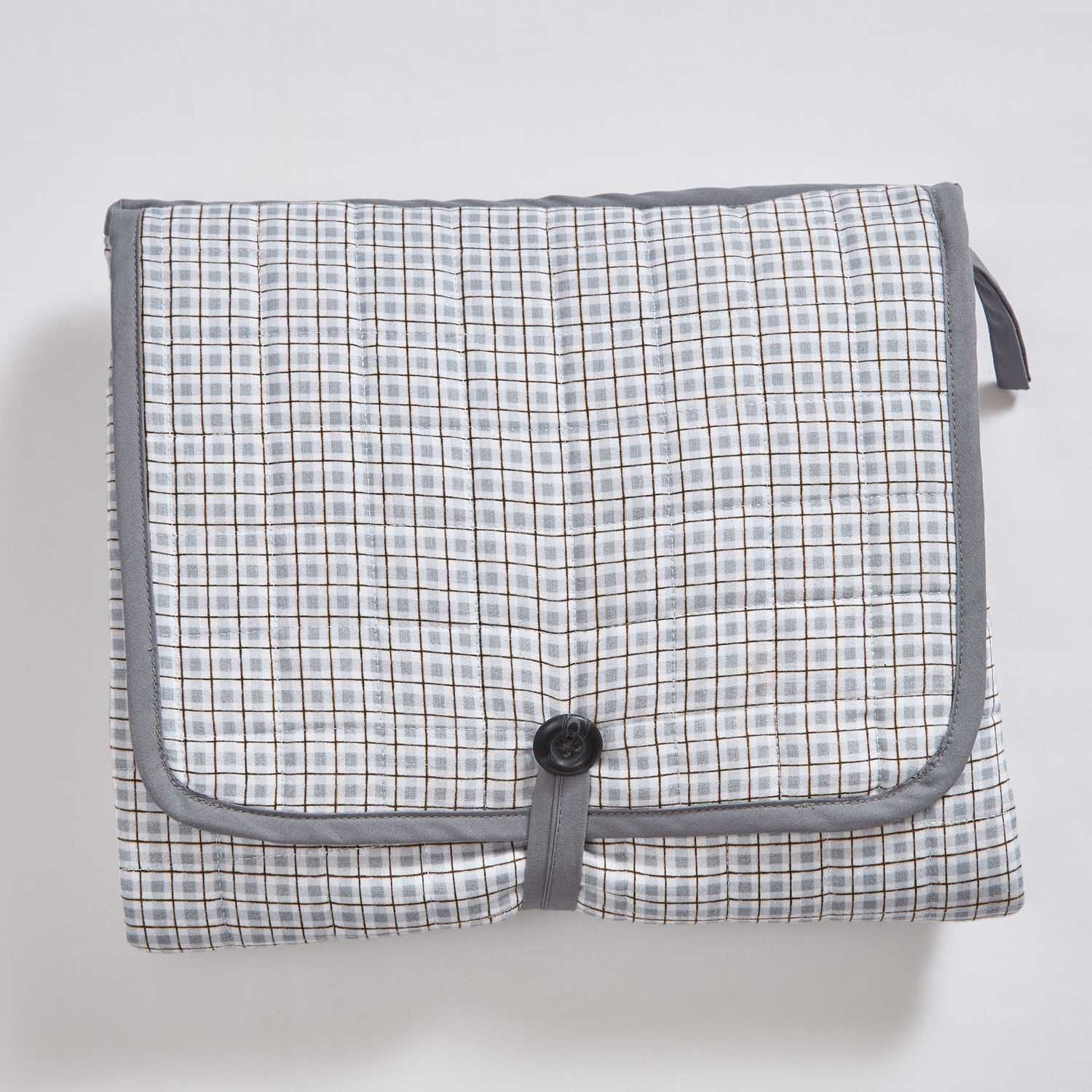 Portable Diaper Changing Mat - Checks – Annasimona Kids